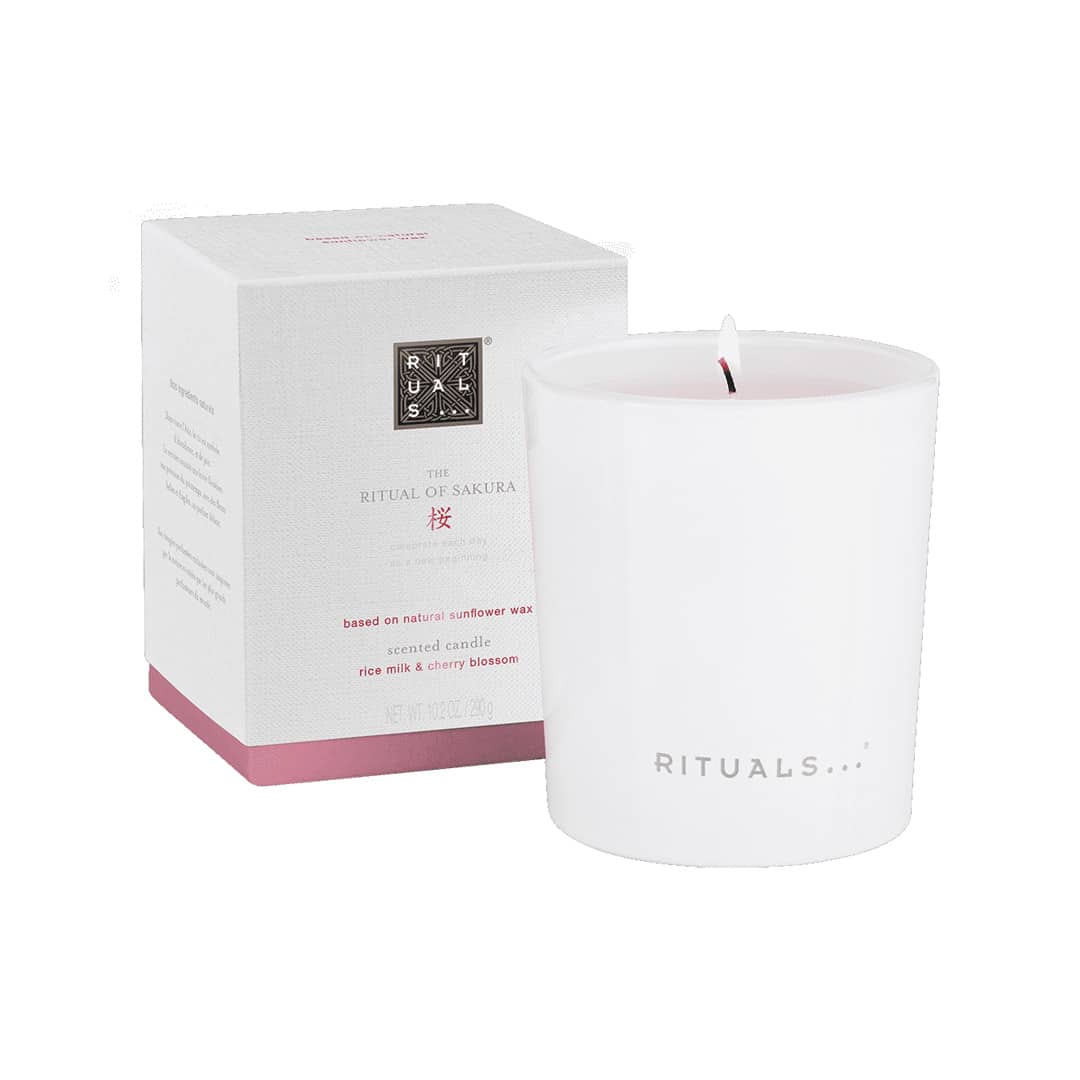 Rituals The Ritual of Sakura Scented Candle 290g - Fredrik & Louisa