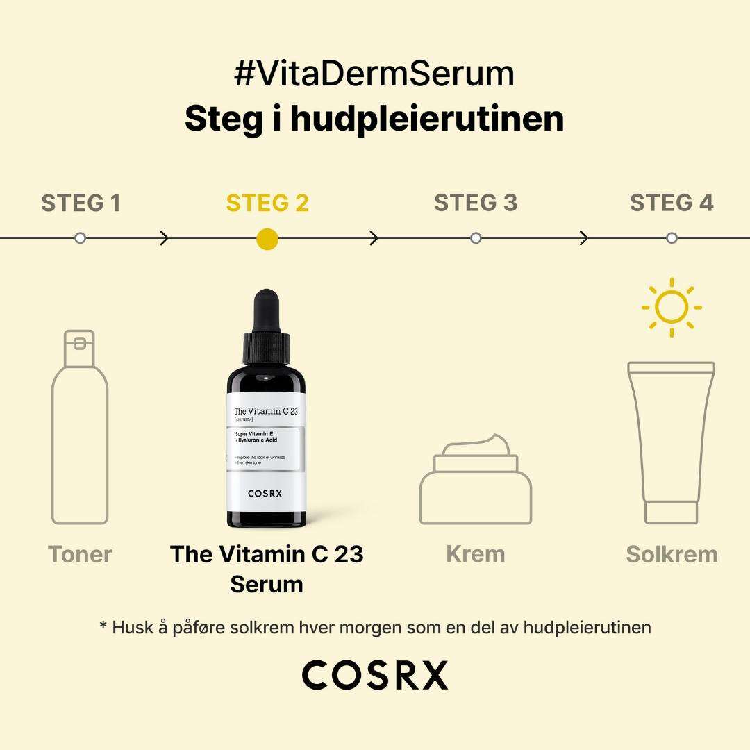 COSRX The Vitamin C 23 Serum 20 ml - Fredrik & Louisa