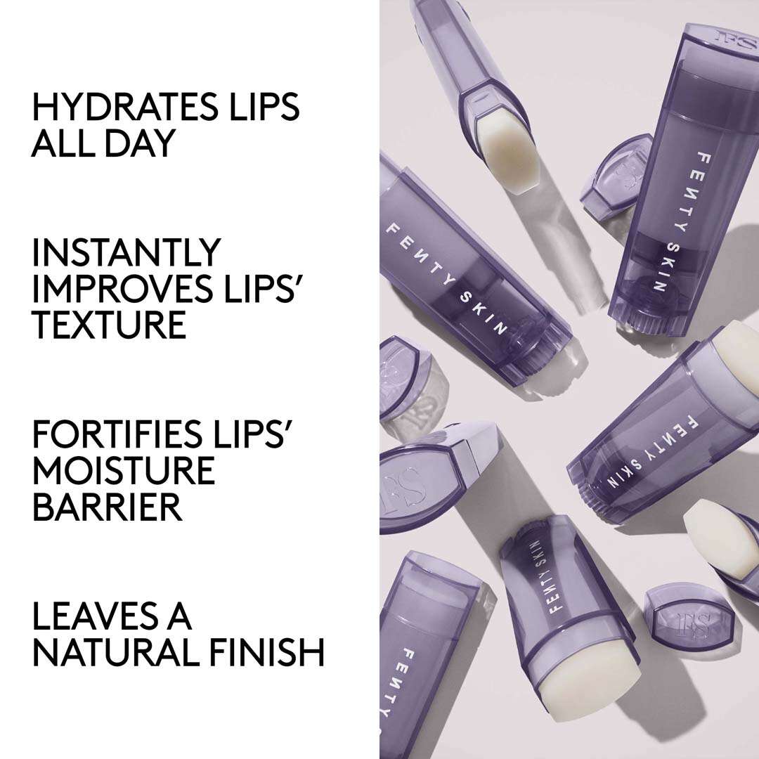 Fenty Skin Lux Balm Ultra-Hydrating Cherry Lip Balm With Barbados ...