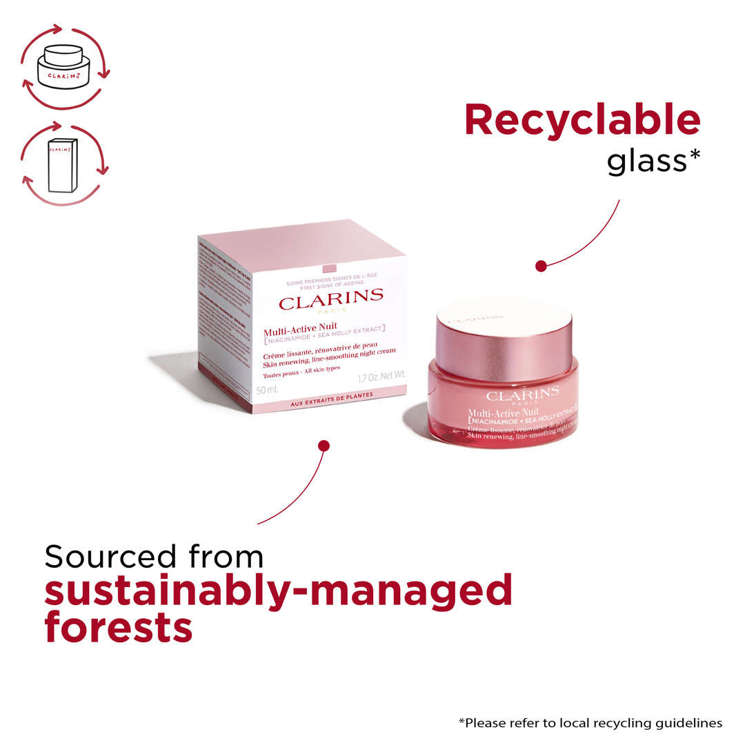 Clarins Multi-Active Night Cream All Skin Types 50 ml - Fredrik & Louisa