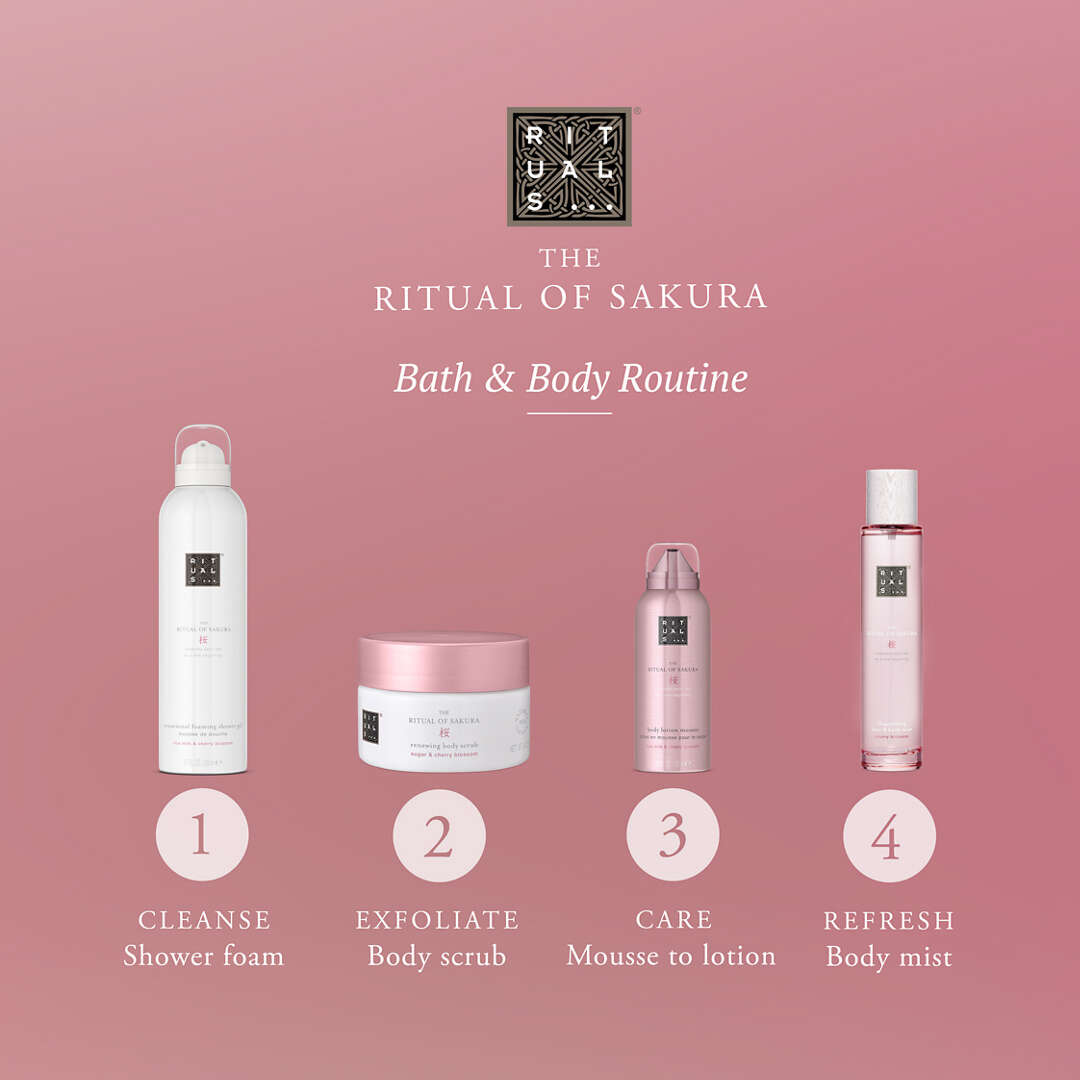 Rituals The Ritual of Sakura Body Lotion Mousse 150 ml - Fredrik & Louisa