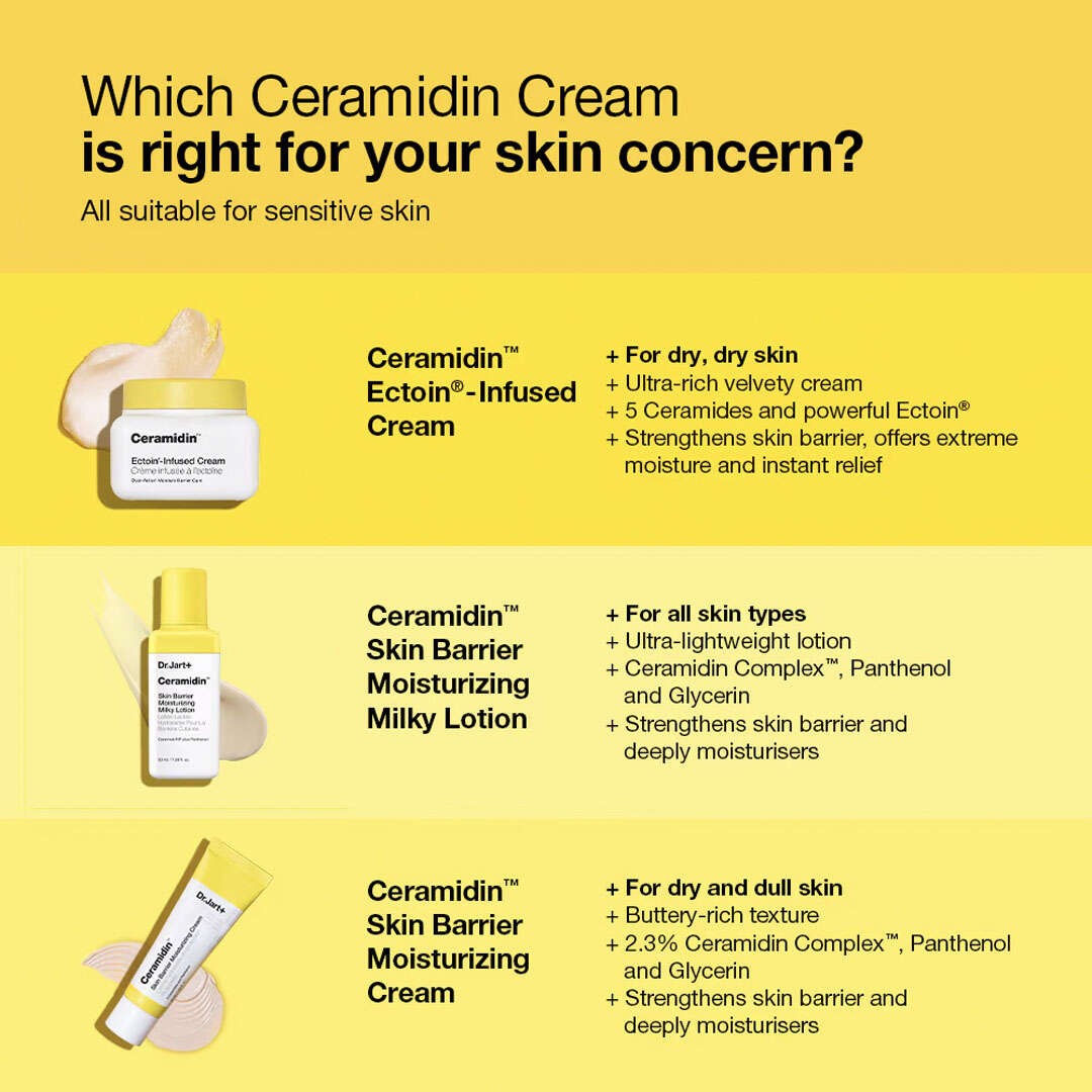 Dr.Jart+ Ceramidin™ Skin Barrier Moisturizing Milky Lotion 50 ml ...