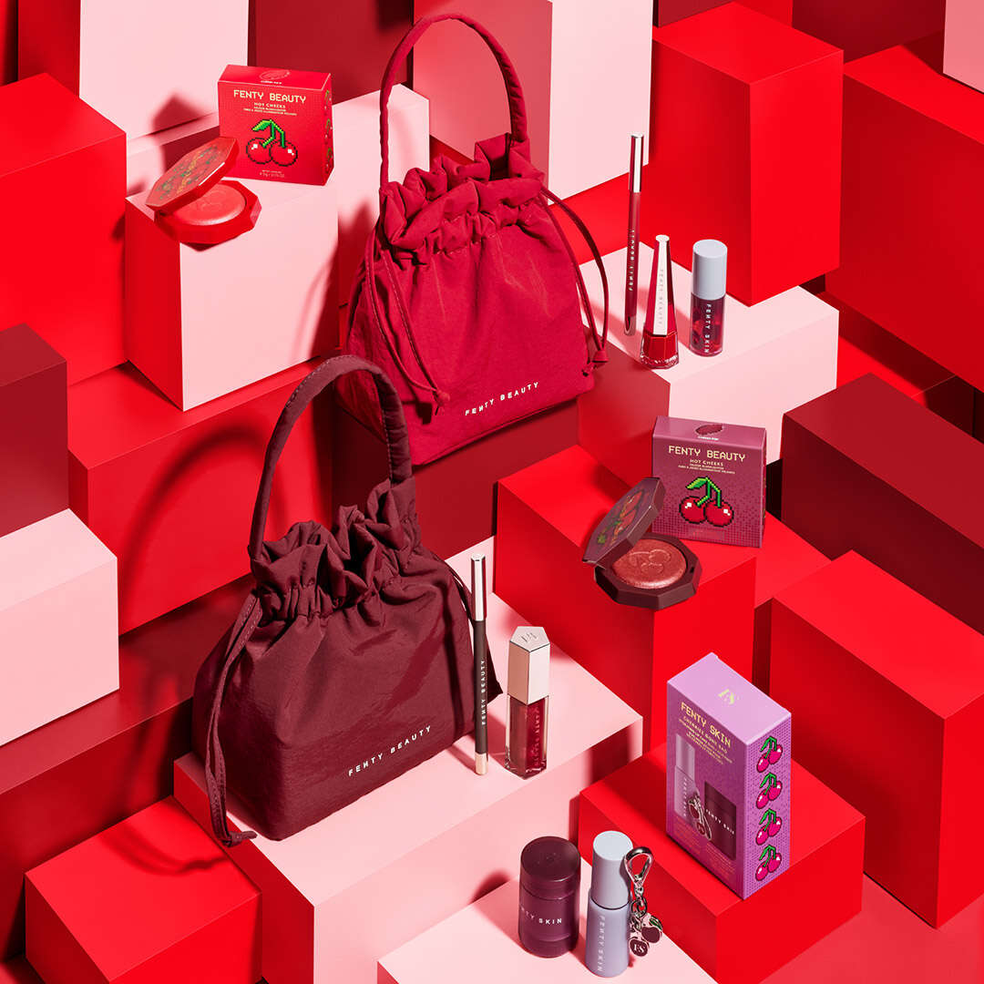 Fenty Beauty Cherry Mouth 3-Piece Lip Set - Fredrik & Louisa