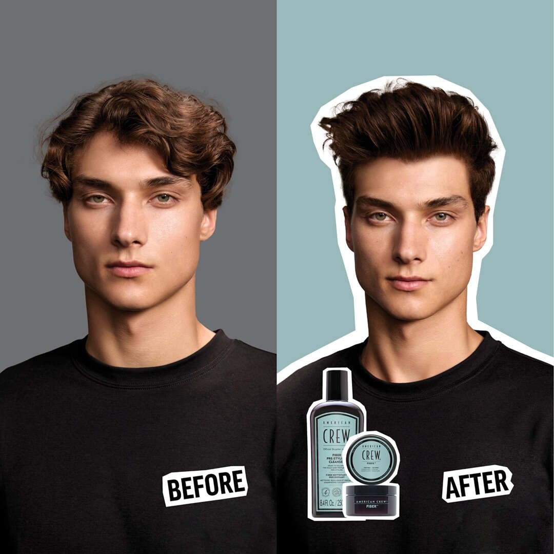 American Crew Fiber Pre-Styling Shampoo 250 ml - Fredrik & Louisa